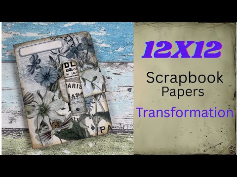 12X12 PAPER TRANSFORMATION: SEND HELP, I CAN’T STOP ADDING POCKETS