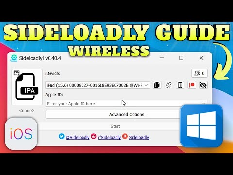 Sideload IPA with Sideloadly Wireless: Windows Guide (2025)