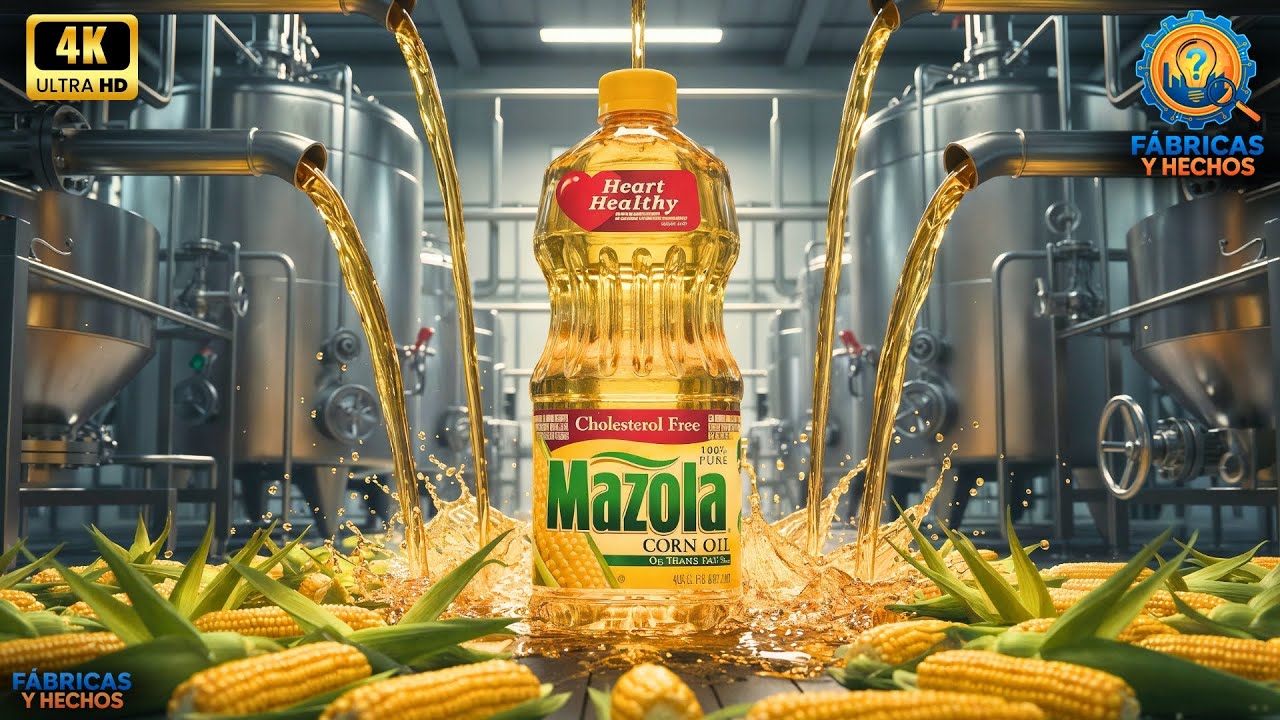 No Creerás Cómo Se Hace El ACEITE DE MAÍZ | Fábricas y Hechos