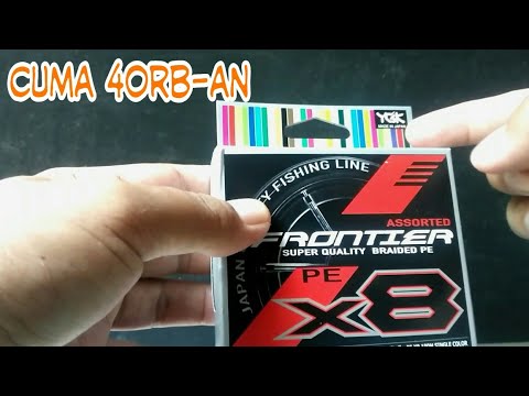 REVIEW dan TEST senar PE ***MURAH*** tapi ga murahan