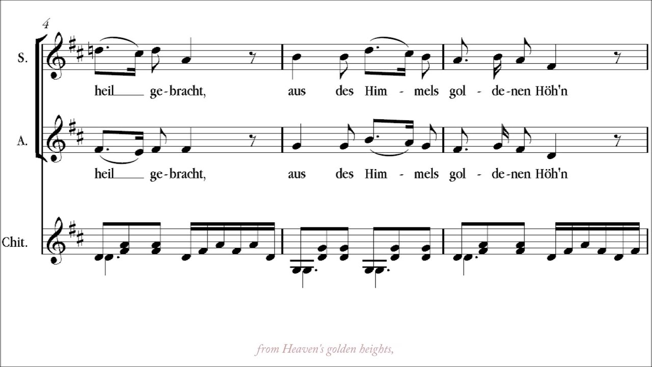 Gruber | Stille Nacht [Silent Night; best original version; Vienna Boys' Choir]