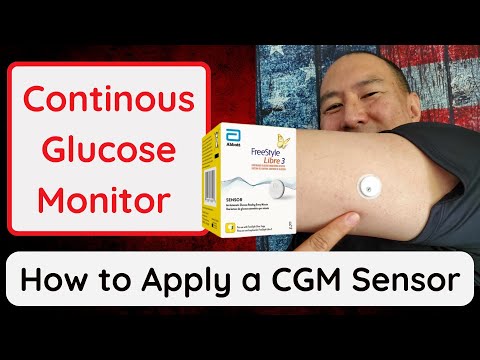 Continuous Glucose Monitor (CGM): Freestyle Libre 3 Application
