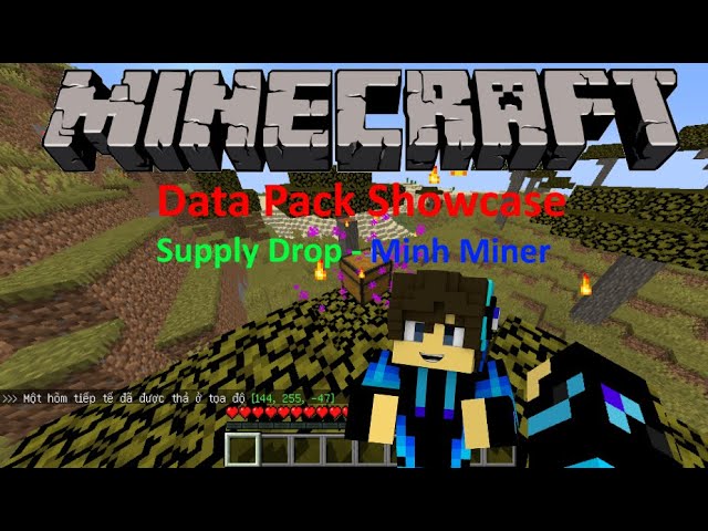 Supply Drop - Minh Miner Minecraft Data Pack