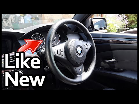 BMW E60 Steering Wheel & Airbag Removal / Replacement
