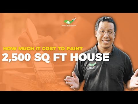 Painting a 2,500 Sq Ft House in Toronto - How Much Does It Cost? #interiorpainting