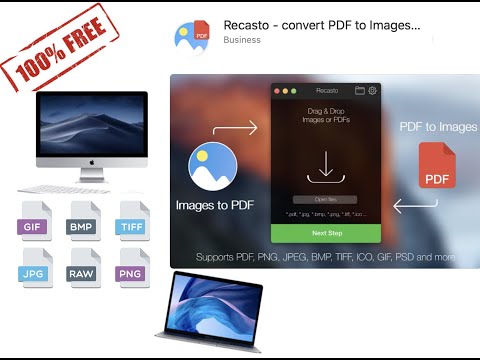 How to Convert PDF to PNG for FREE in Mac | How to Convert PDF to JPG - FREE on mac 2020