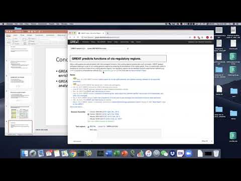 B4B: Module 6 - ChIP-seq, GREAT
