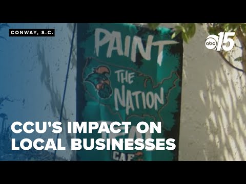 Local businesses ride wave of excitement as CCU baseball nears another championship