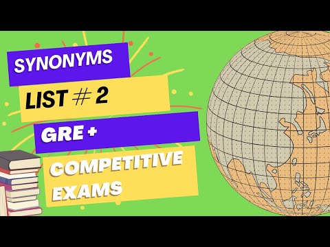 Master Synonyms - List 2