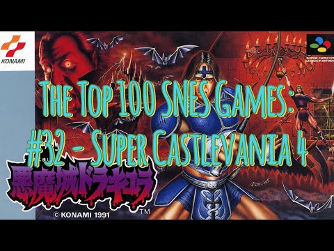 Super Castlevania 4 is 32 on our list of the top SNES games of all time! #top100 #supercastlevania4