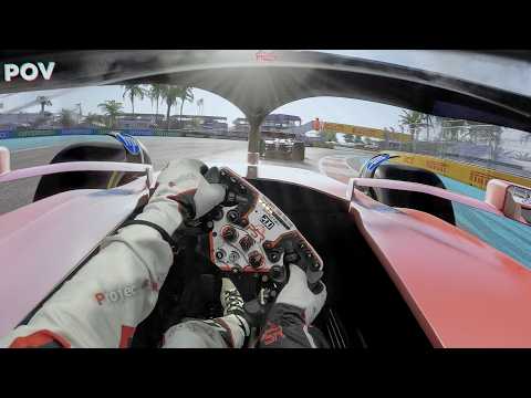 F1 24 REALISM MODE | 25% Miami GP | Full Motion Rig | Fanatec DD+