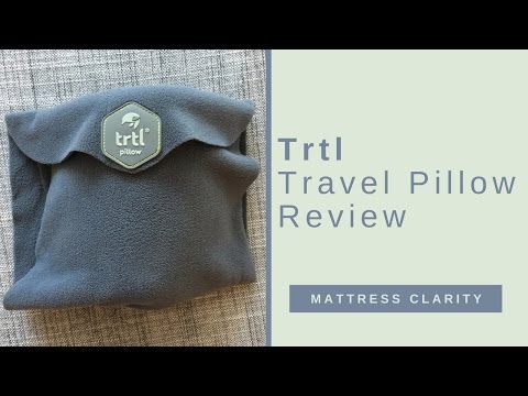 Trtl Travel Pillow Review - Best pillow for the middle seat?