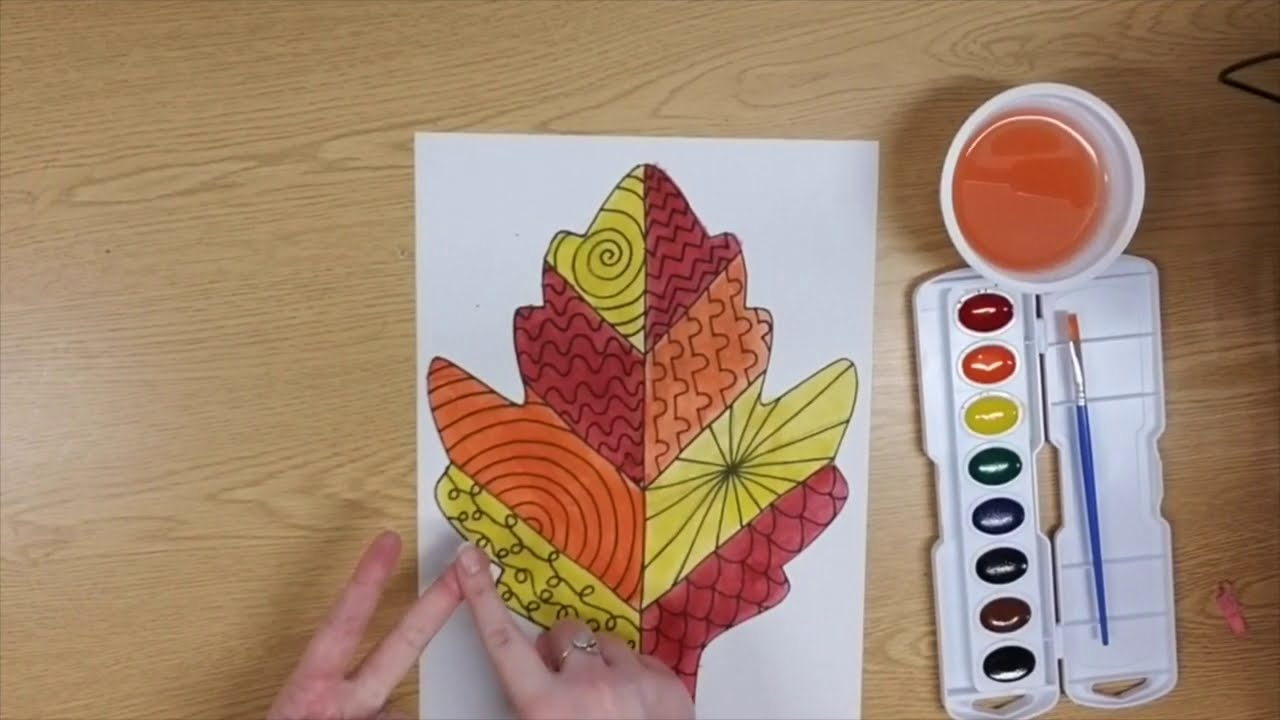 Oct. 5th - 1st Grade Art