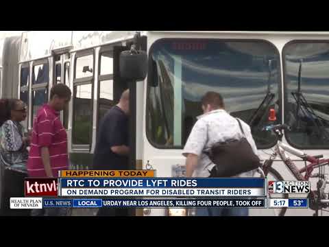 RTC to launch 'ride on demand' Paratransit service with Lyft