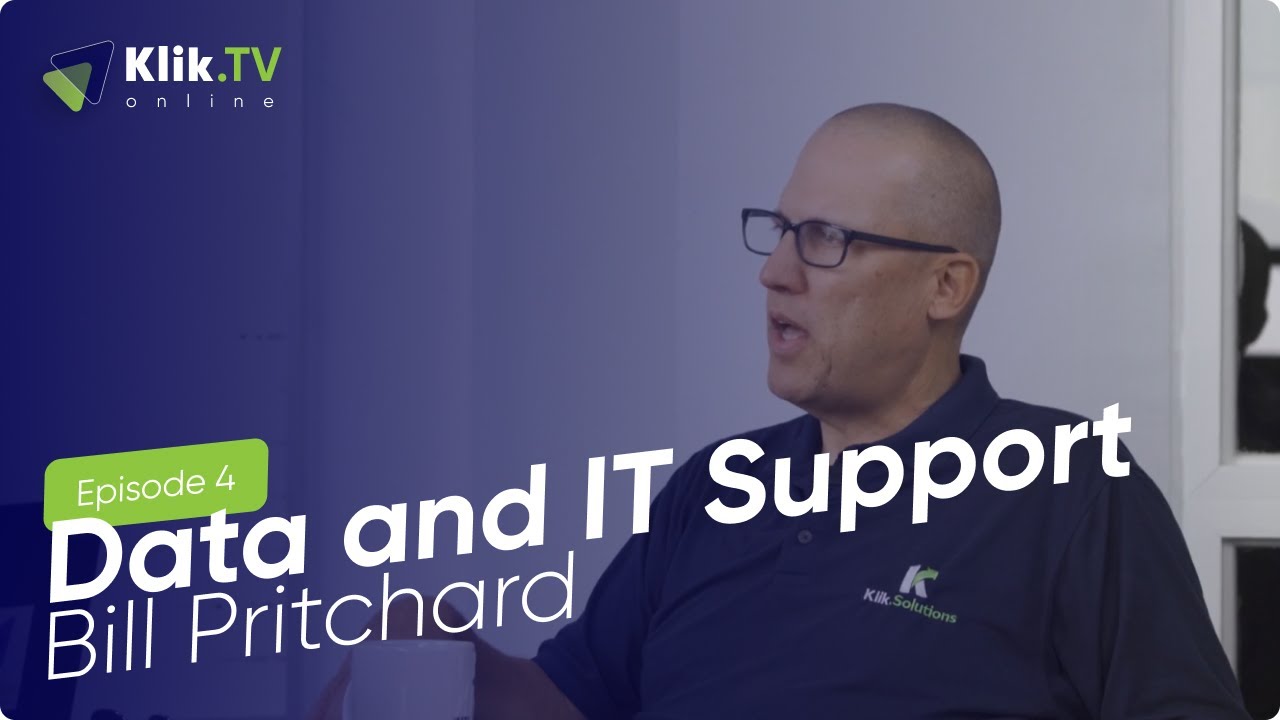 Klik TV Online: Bill Pritchard on Data and IT Support