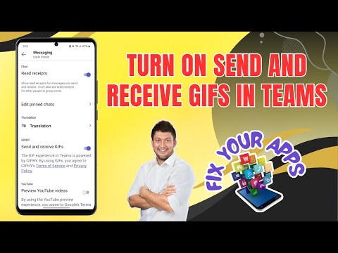 How to Turn On Send and Receive GIFs in Teams
