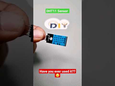 Introduction to the DHT11 Humidity and Temperature Sensor 😲😉 #diy #arduino #electronic #how #shorts