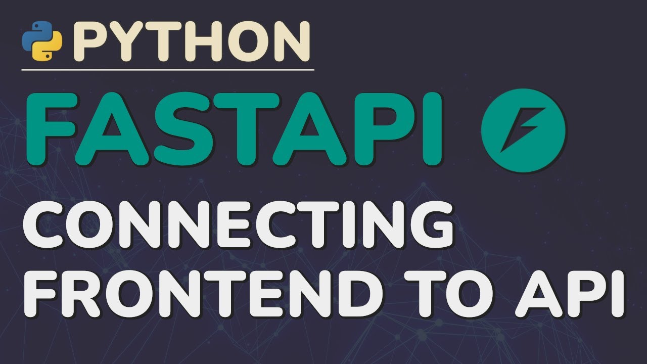 Python FastAPI Tutorial (Part 9): Frontend Forms - Connecting JavaScript to Your API