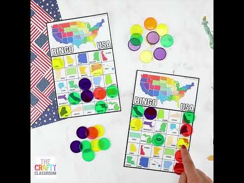 50 States Notebook Activity Pac