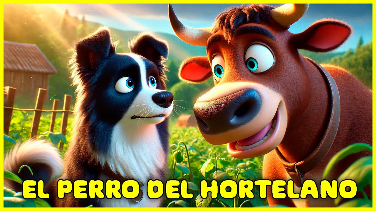 El perro del hortelano  🐶🥬🥜#cuentosinfantiles  #cuentoscortos #cuentosparadormir  #cuentosparaniños