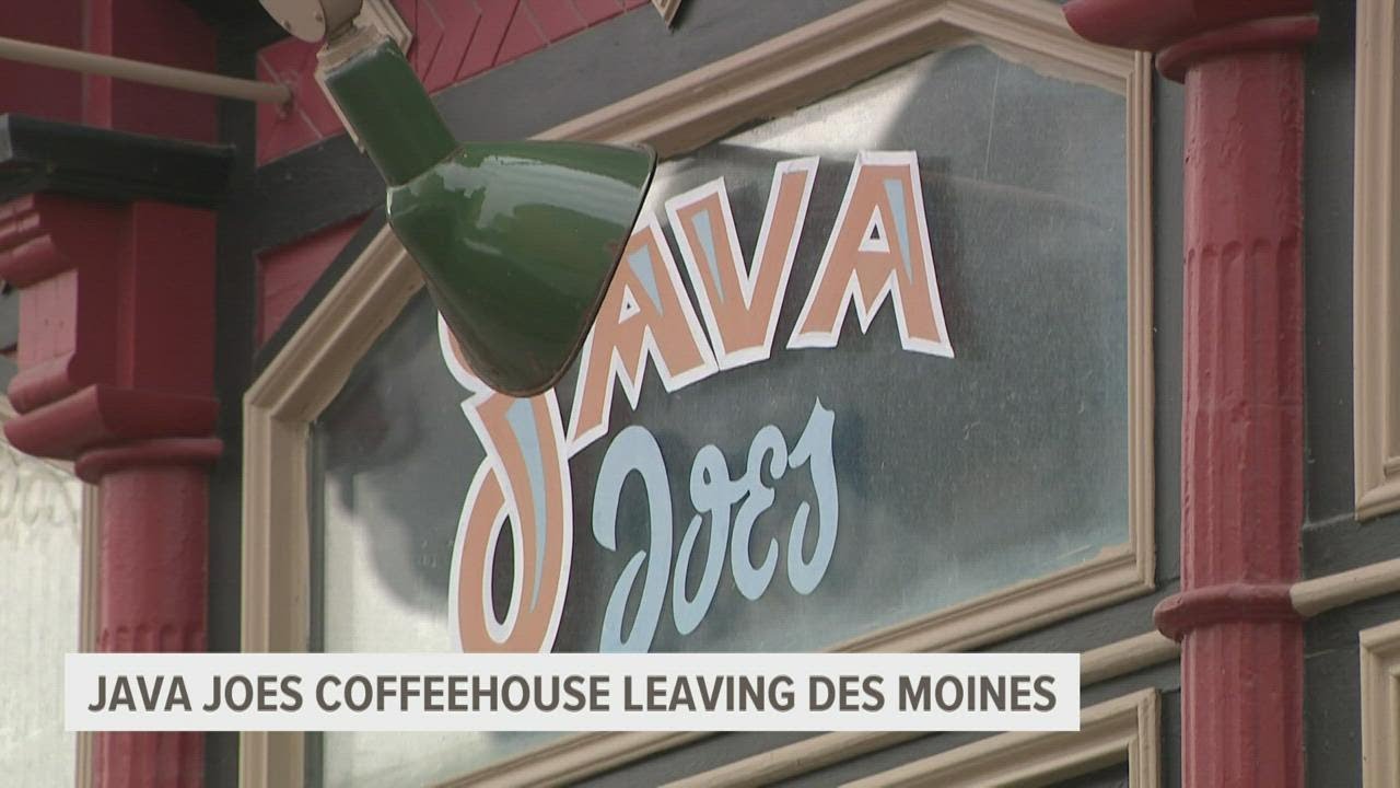 Java Joes closing downtown Des Moines coffee house