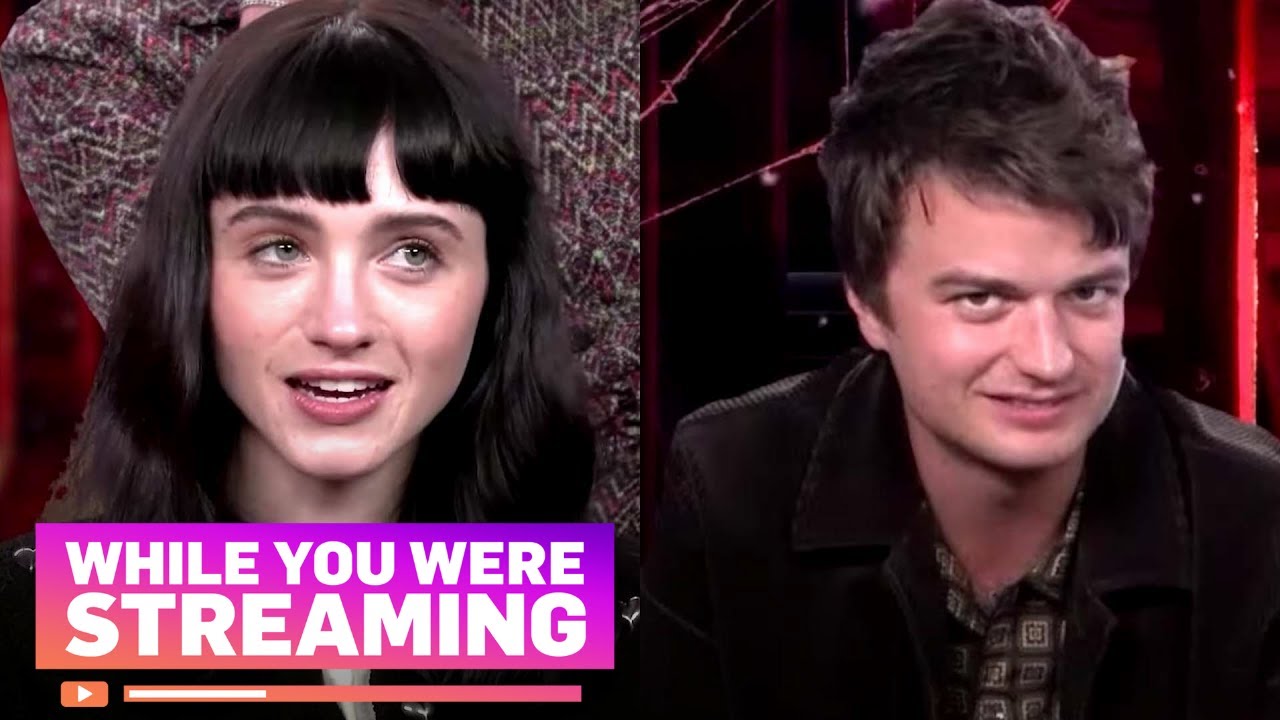 Stranger Things Cast on Nancy & Steve's LOVE TRIANGLE | E! News