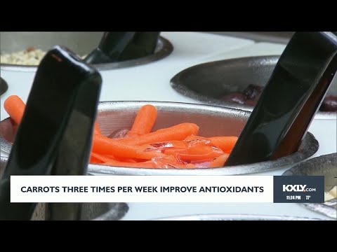 Eating carrots three times per week improves antioxidants