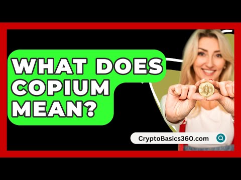 What Does Copium Mean? - CryptoBasics360.com