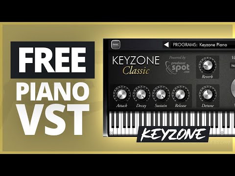 FREE Keyzone Classic Piano VST Plugin ( 5 Presets )