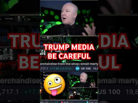DJT Stock - Donald TRUMP Media WARNING #martynlucasinvestor #DJT #donaldtrump #investing
