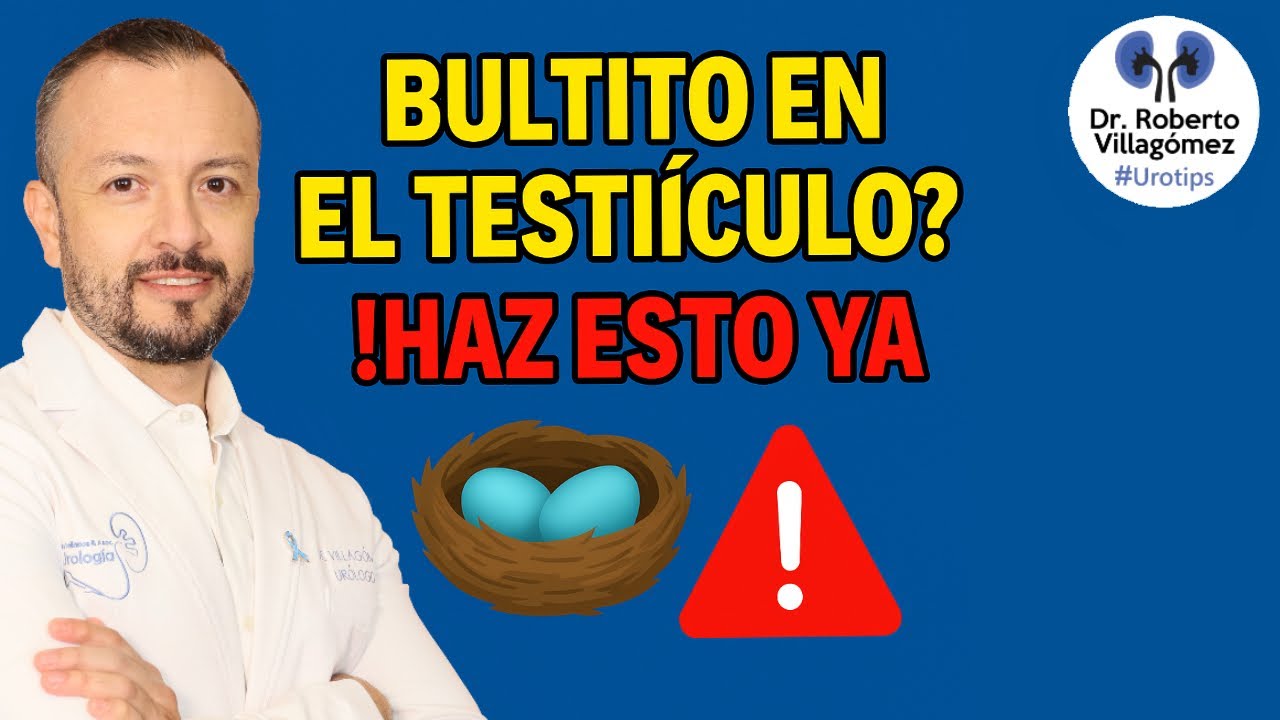 Did you feel a lump in your testicle? This is NOT normal | #urotips