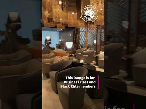 The Latam Signature Lounge is for Business Class and Black Elite members, Santiago, Chile🇨🇱 #travel