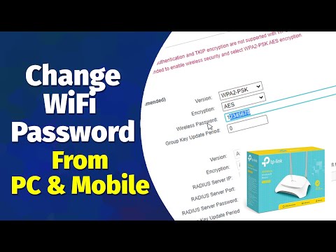 How to Change TP Link WiFi Password (From PC and Mobile)