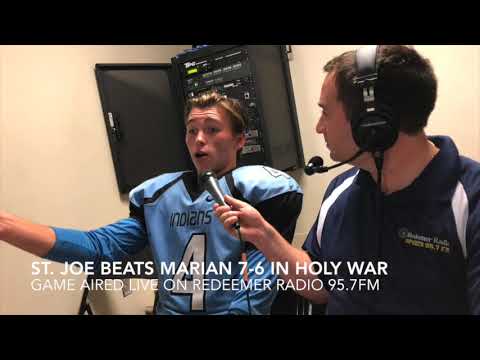 St Joe Senior Noah Hickey Reflects on Beating Marian