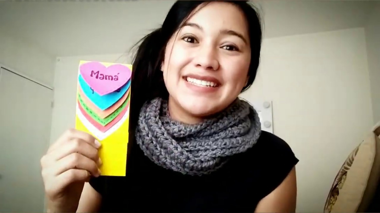 #SonrisasDesdeCasa | Haz una tarjeta para celebrar el Día de la Madre con este tutorial.