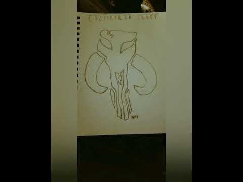 Mythosaur Skull drawing (very short)