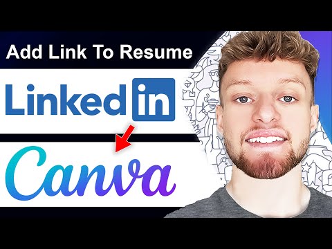 How To Add LinkedIn Link to Resume in Canva (Step By Step)