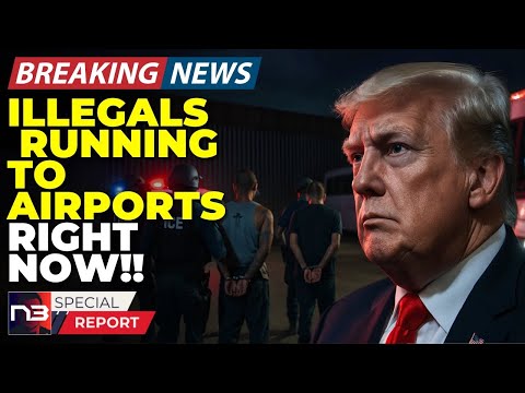 🚨BREAKING: Illegals Are LITERALLY Running To The Airport RN After Trump’s Announcement - Here’s Why