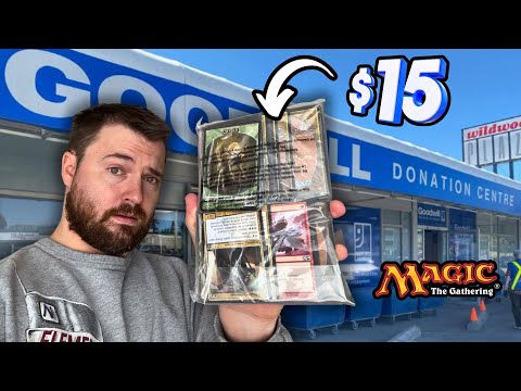 I Found This Magic The Gathering Lot For $15 At Goodwill?!