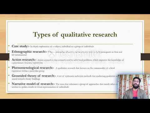 #qualitativeresearch research meaning, types and methods