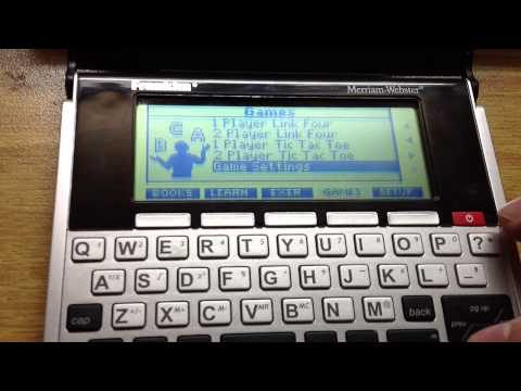 Franklin MWD-1490 Merriam-Webster Dictionary review