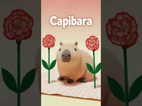 How to Say Capybara in Spanish | Cozy Language Series 🇪🇸🦫✨