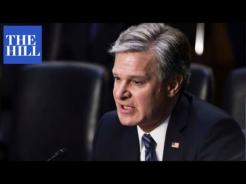 FBI Director: 'We've DOUBLED our domestic terrorism caseload' in last year and a half