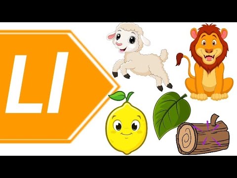 L Letter Words for Kids | Word that Start with Letter L | Letter L word | abcd | Kiddos Learning |