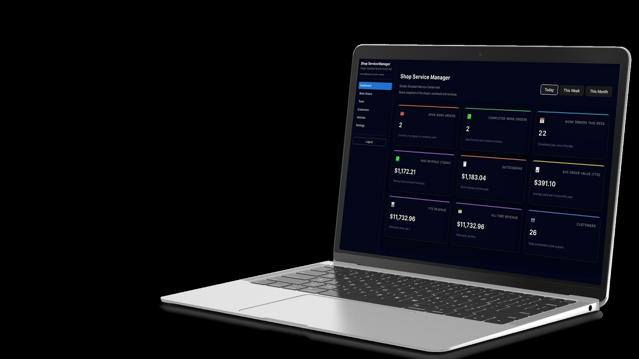 Create an Auto Repair Estimate and Convert It to a Work Order | Shop Service Manager Demo