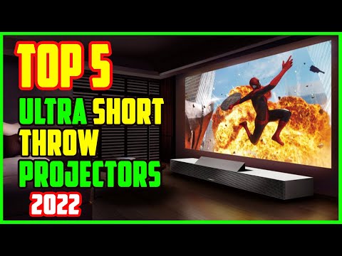 TOP 5: Best Ultra Short Throw Projectors 2023 | 4K Laser Smart TV Projectors