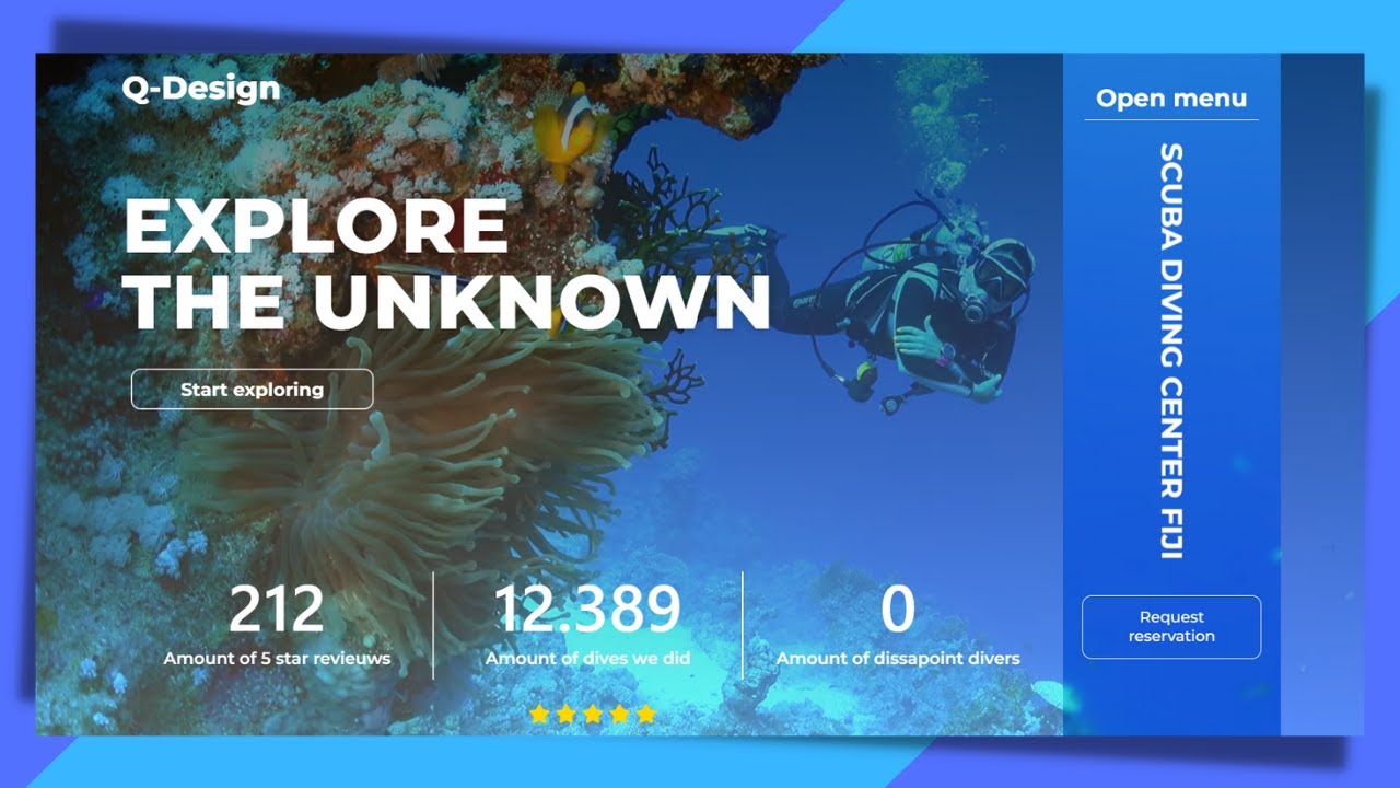 Make This Stunning Elementor Design With Custom CSS Menu - Elementor Tutorial