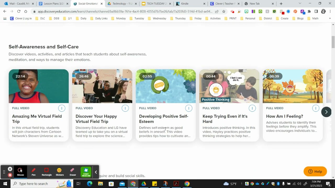 Discovery Education SEL Resources