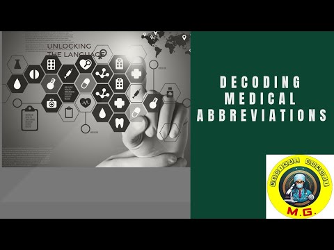 Medical Abbreviations (Part -I)