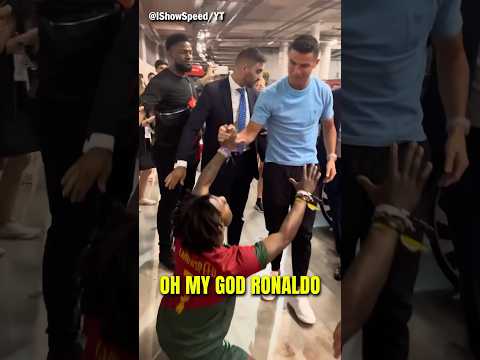 The Secret Behind IShowSpeed Meeting Cristiano Ronaldo!